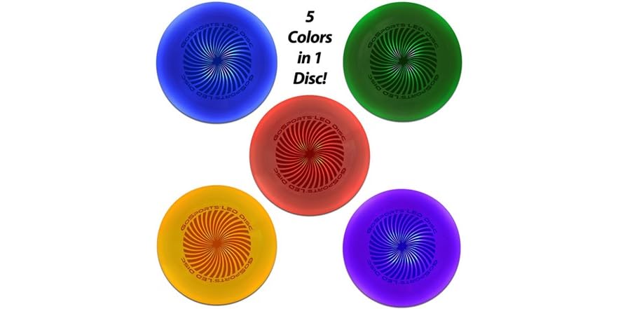 LED Light Up Multi-Color Disc