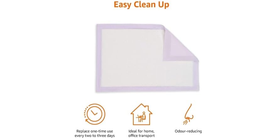 AmazonBasics Cat Litter Pads, 20-Count