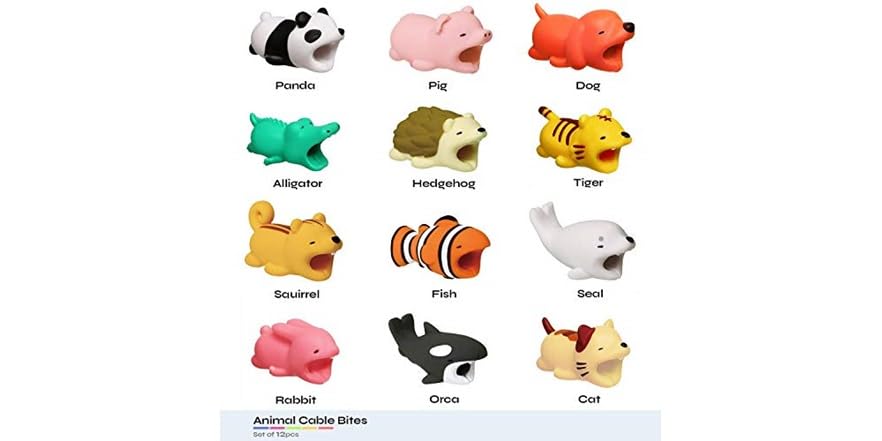 Cable Animal Bites Cord Protectors (12 Count)