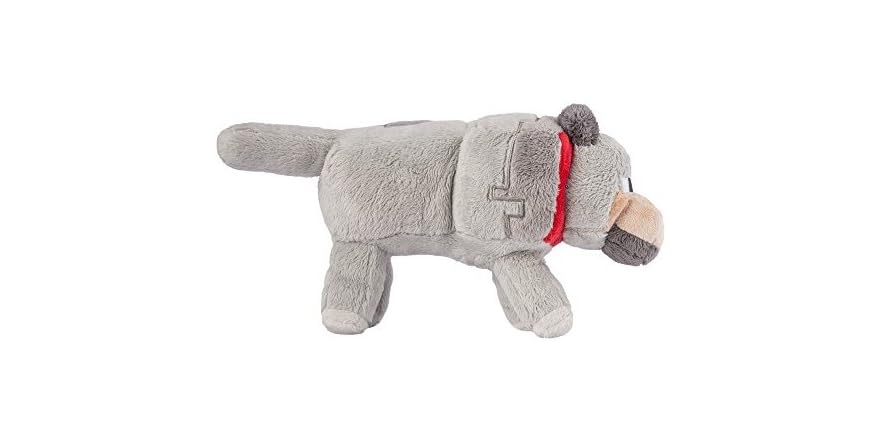 Minecraft 15" Wolf Plush Stuffed Toy