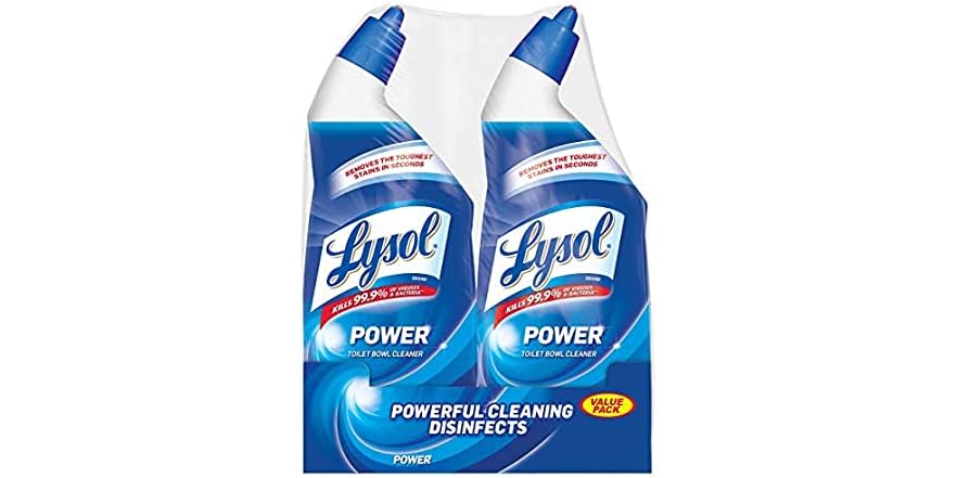 Lysol Power Toilet Bowl Cleaner Value Pack