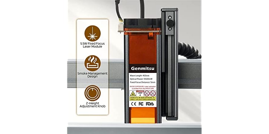 Genmitsu Jinsoku LC-40 Laser Engraver