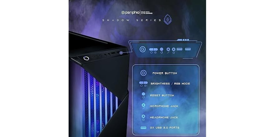 Periphio Reaper Gaming PC Computer - Complete Battlestation Bundle ...