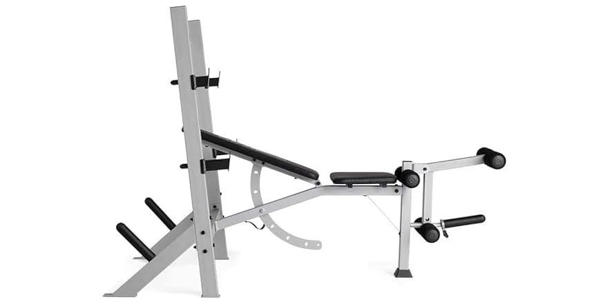 Weider Platinum Olympic Weight Bench and Rack