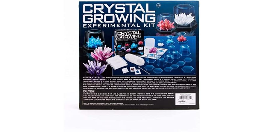 4M Crystal Growing Science Experimental Kit