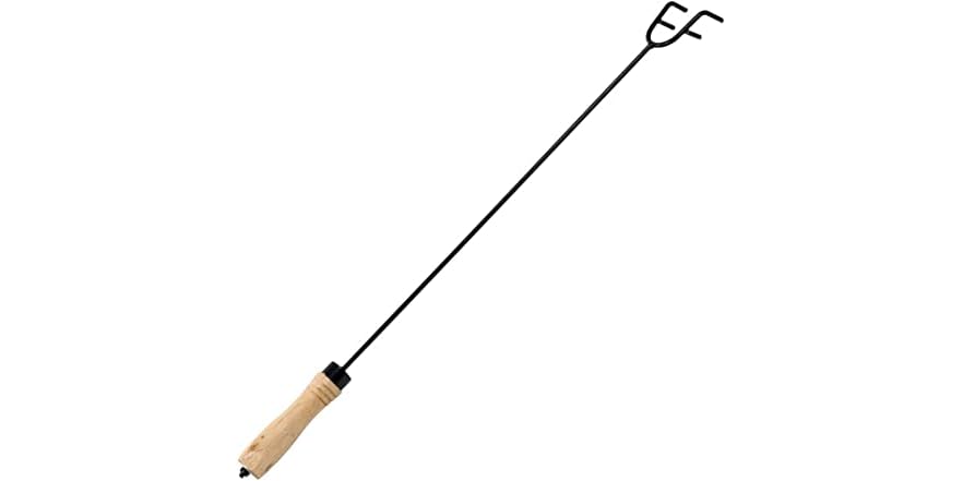 Sunnydaze Steel Fire Pit Poker Stick