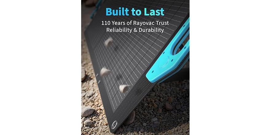 Rayovac Sun Snare 100-Watt Foldable Solar Panel