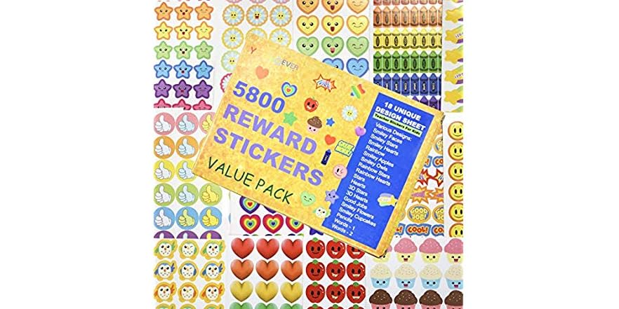 Incentive Stickers for Teacher Supplies