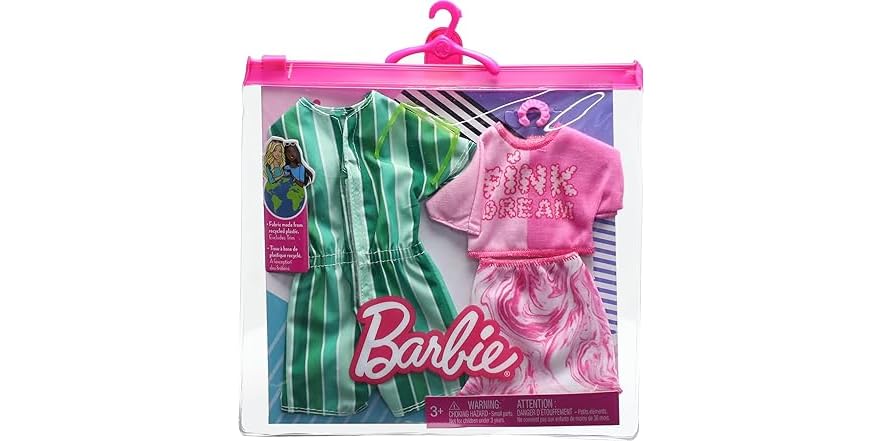 Barbie & Ken Fashions 2-Pack Clothing & Accessories