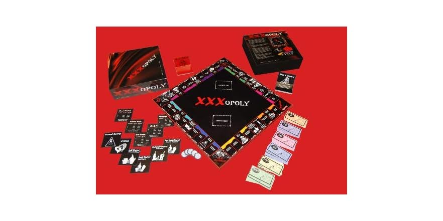 XXXopoly Adult Board Games by 3DP Fusion