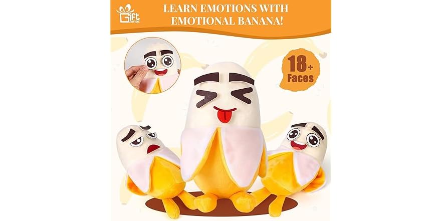 Social Emotional Banana Learning Toys