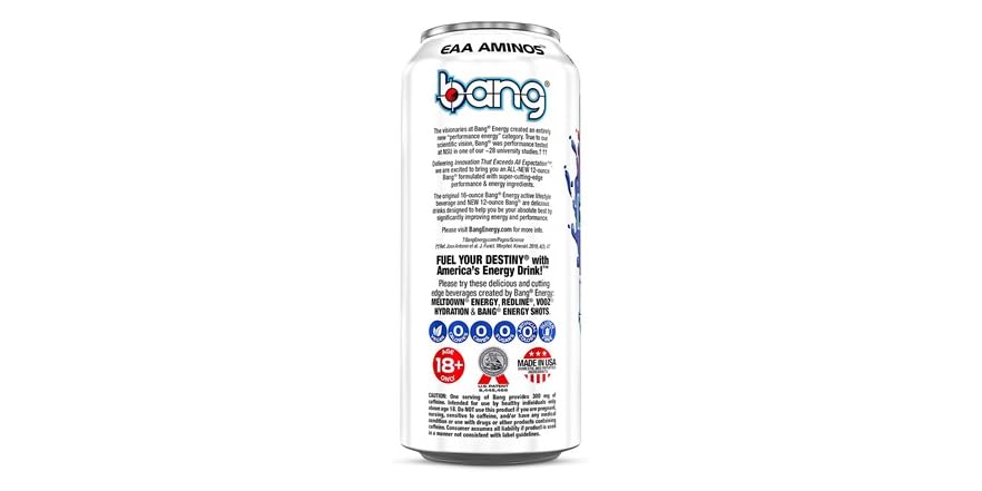 (24 Pack) Bang Energy Star Blast