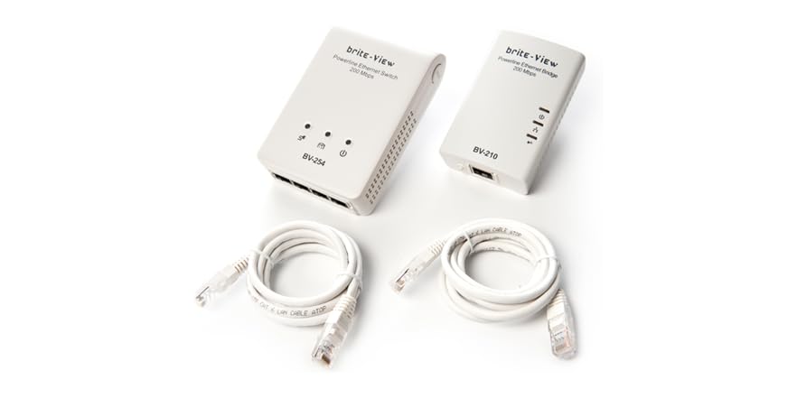 Powerline Ethernet Network Adapter Kit