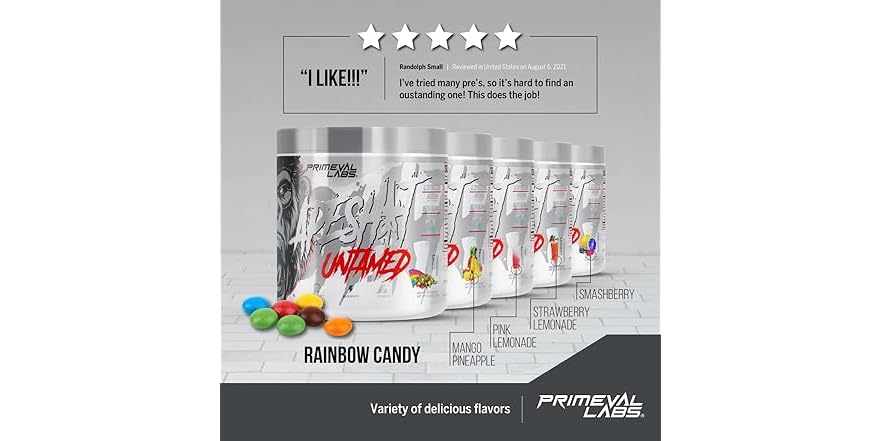 Primeval Labs Ape Untamed Pre Workout C4