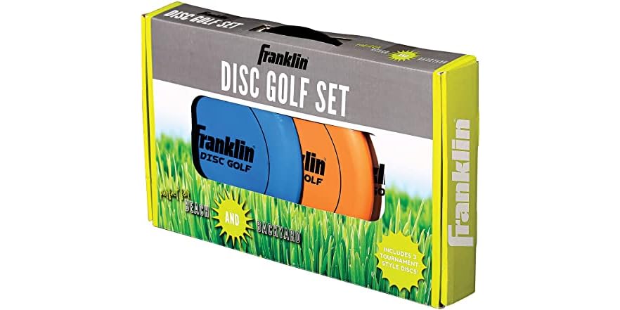Franklin Sports Disc Golf - 3 Disc Set