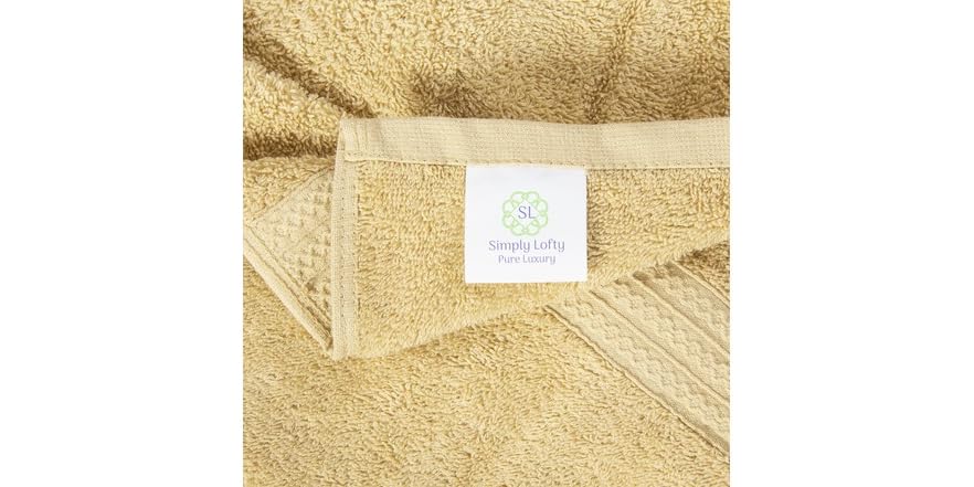 100% Cotton Bath Towels 4-PC | 27" x 52"