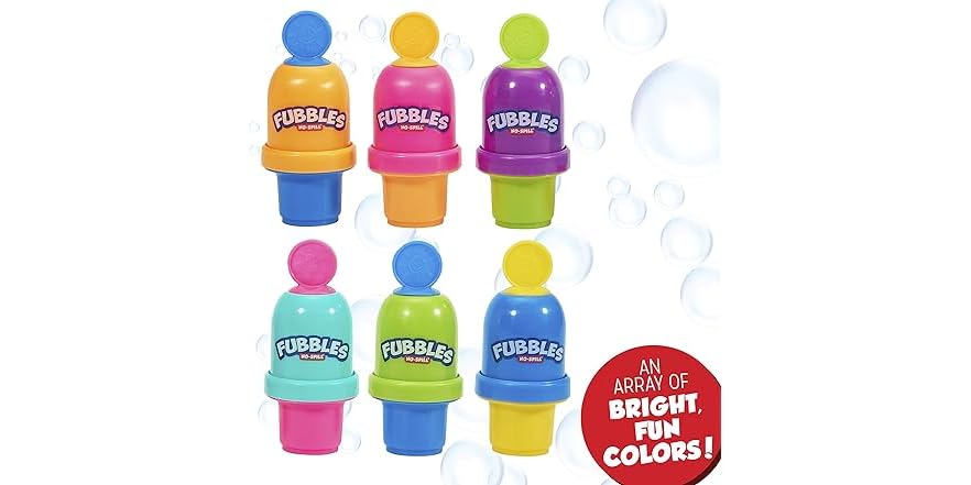 Fubbles Bubbles No-Spill Bubble Tumbler