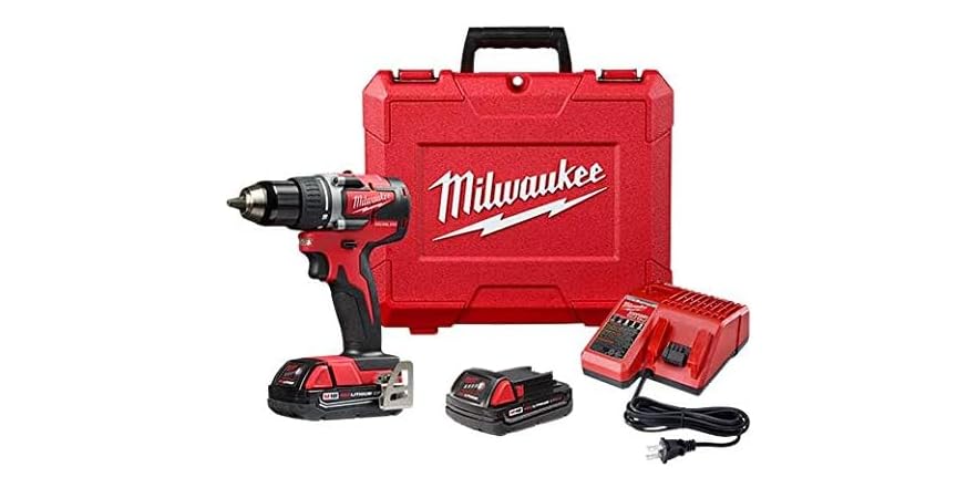 Milwaukee 2802-22CT M18 18V Brshlss 1/2" Drill Kit