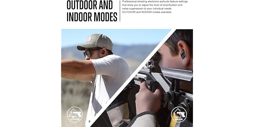 ACT FIRES Shooting Ear Protection Ear Plugs