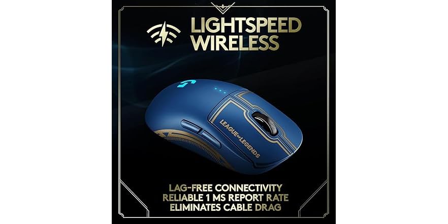 Logitech G Pro Wireless Gaming Mouse - League of Legends Edition