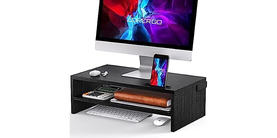 LORYERGO Two Tier Monitor Stand