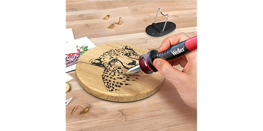 Weller Woodburning Project Kit, 28 Piece