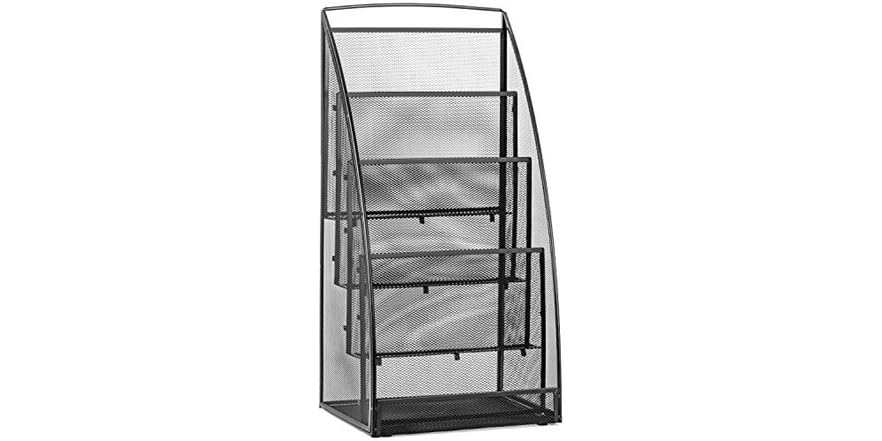 Steel Mesh Magazine Rack