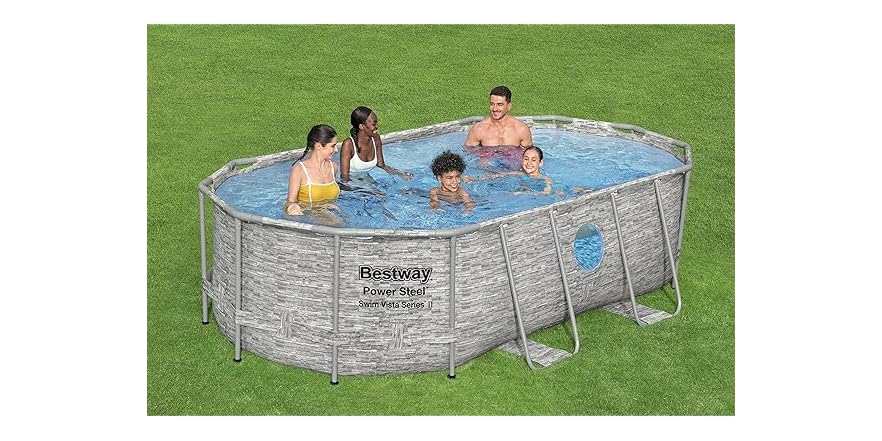 Bestway Power Steel Pool Set