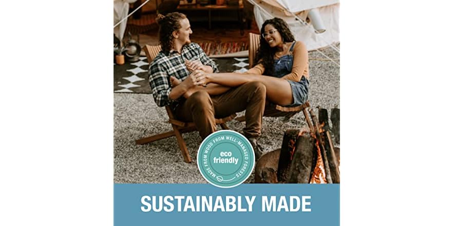 CleverMade Tamarack Folding Wooden Chair