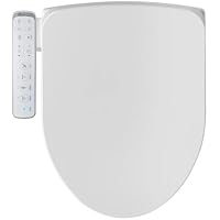 Bio Bidet LW-1000 Elongated Slow-Close Heated Bidet Toilet Seat