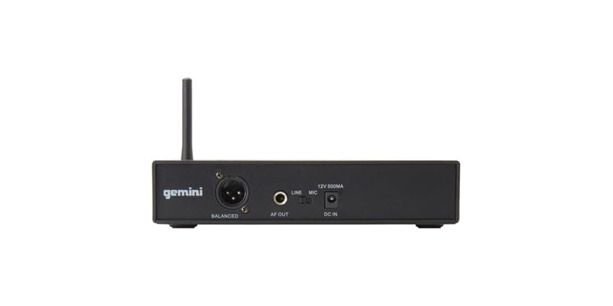 Gemini UHF Single Handheld Wireless Mic System