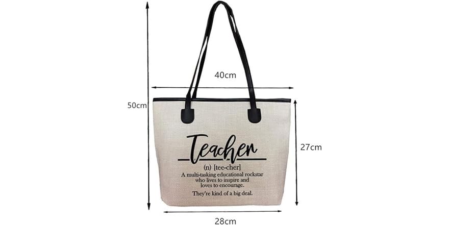 Teacher Definition Printed Book Tote