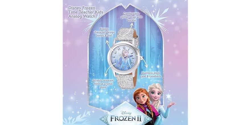 Disney Frozen Watch Girls Ages 4–7