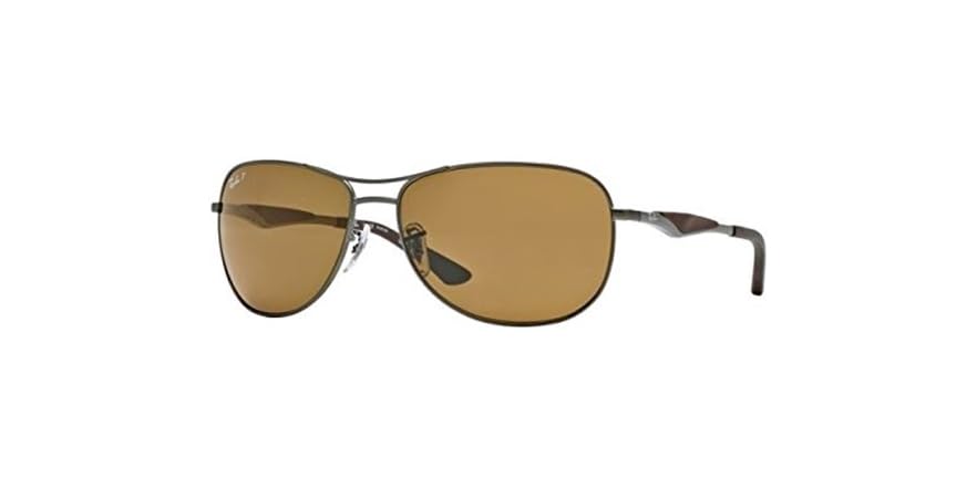 Ray-Ban RB3519 Aviator Sunglasses (Open Box) (Open Box)