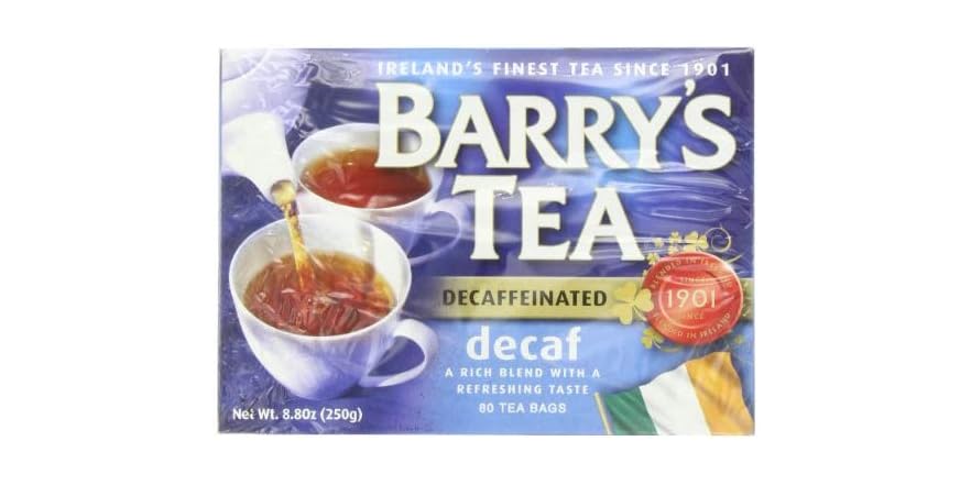 Barry's Tea, Decaffeinated, 80-Count Box