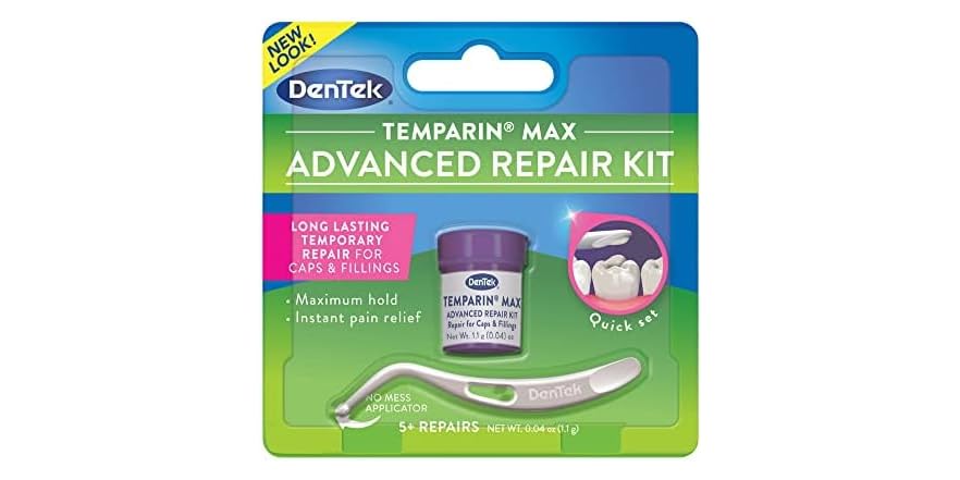 DenTek Temparin Max Advanced Dental Repair Kit
