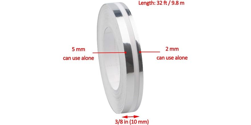 Vinyl Pin Striping Decal Stickers 2 Pack