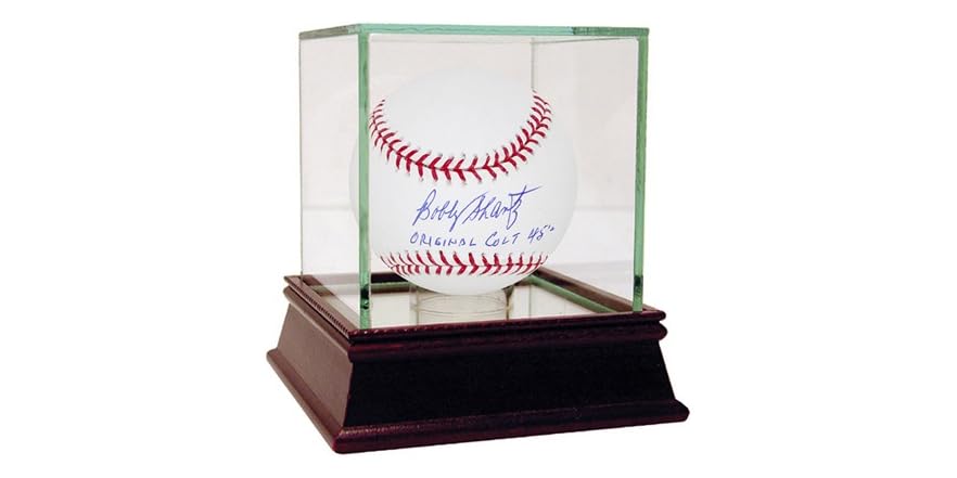 Bobby Shantz Signed Baseball, Original Colts 45