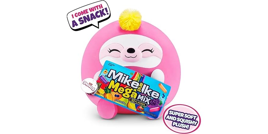 ZURU Snackles (MikeandIke) Sloth Super Sized