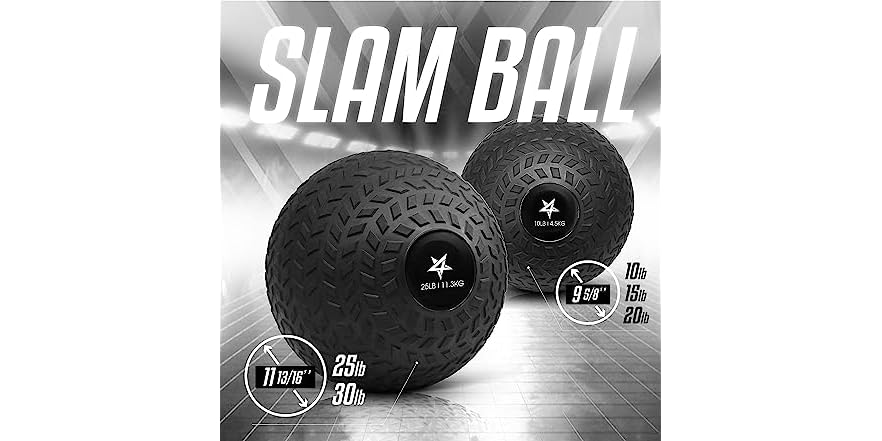Yes4All Fitness Slam Medicine Ball 15lbs