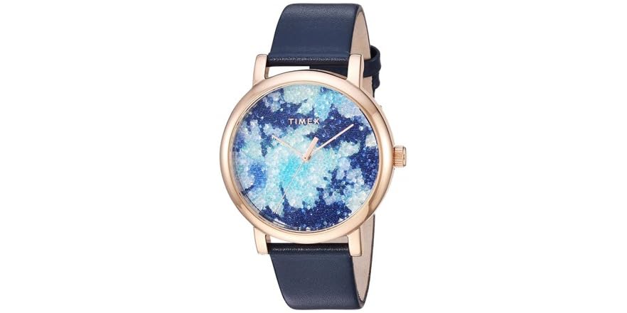 Timex Crystal Bloom Womens Blue Watch