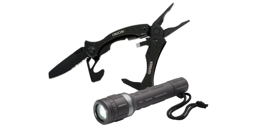 Gerber Multi-Tool and Flashlight Bundle