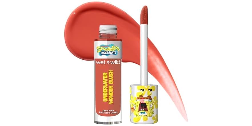 wet n wild SpongeBob Underwater Wonder Liquid Blush