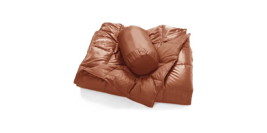 Packable Down-Filled Throw - 6 Colors