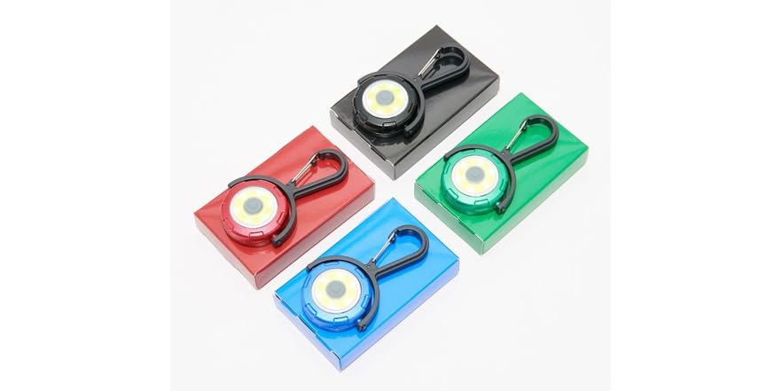 SecureBrite 4 Set Clip Keychain Lights