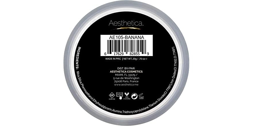 Aesthetica Banana Loose Setting Powder