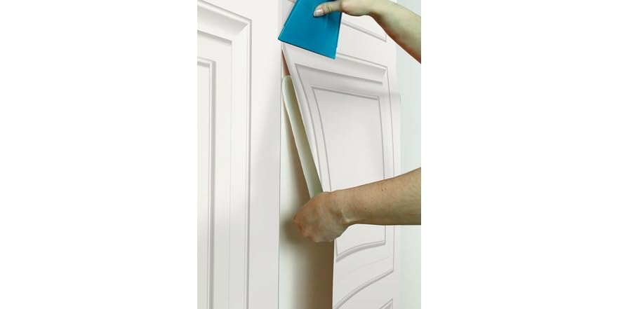 White Wall Panel Peel & Stick Wallpaper