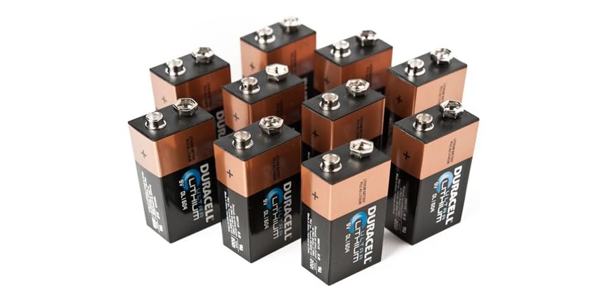 Duracell 9V Ultra Lithium - 10 Pack