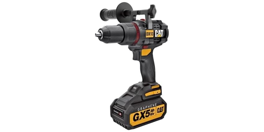 CAT DX13 18V Brushless 1/2in Hammer Drill Kit