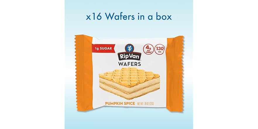 (32ct) Rip Van Pumpkin Spice Wafer Cookies